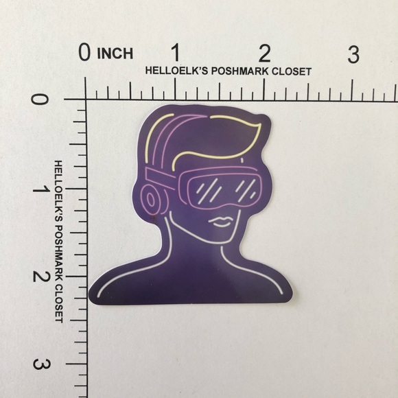 Accessories | 110 Glossy Neon Lights Doll Shades Sticker | Poshmark